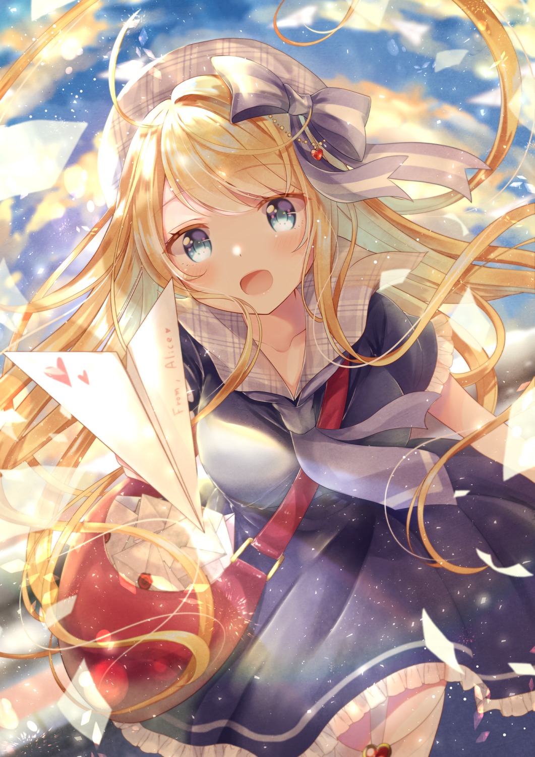 gomano rio emori miku project emu alice digital version dress skirt lift stockings thighhighs ...